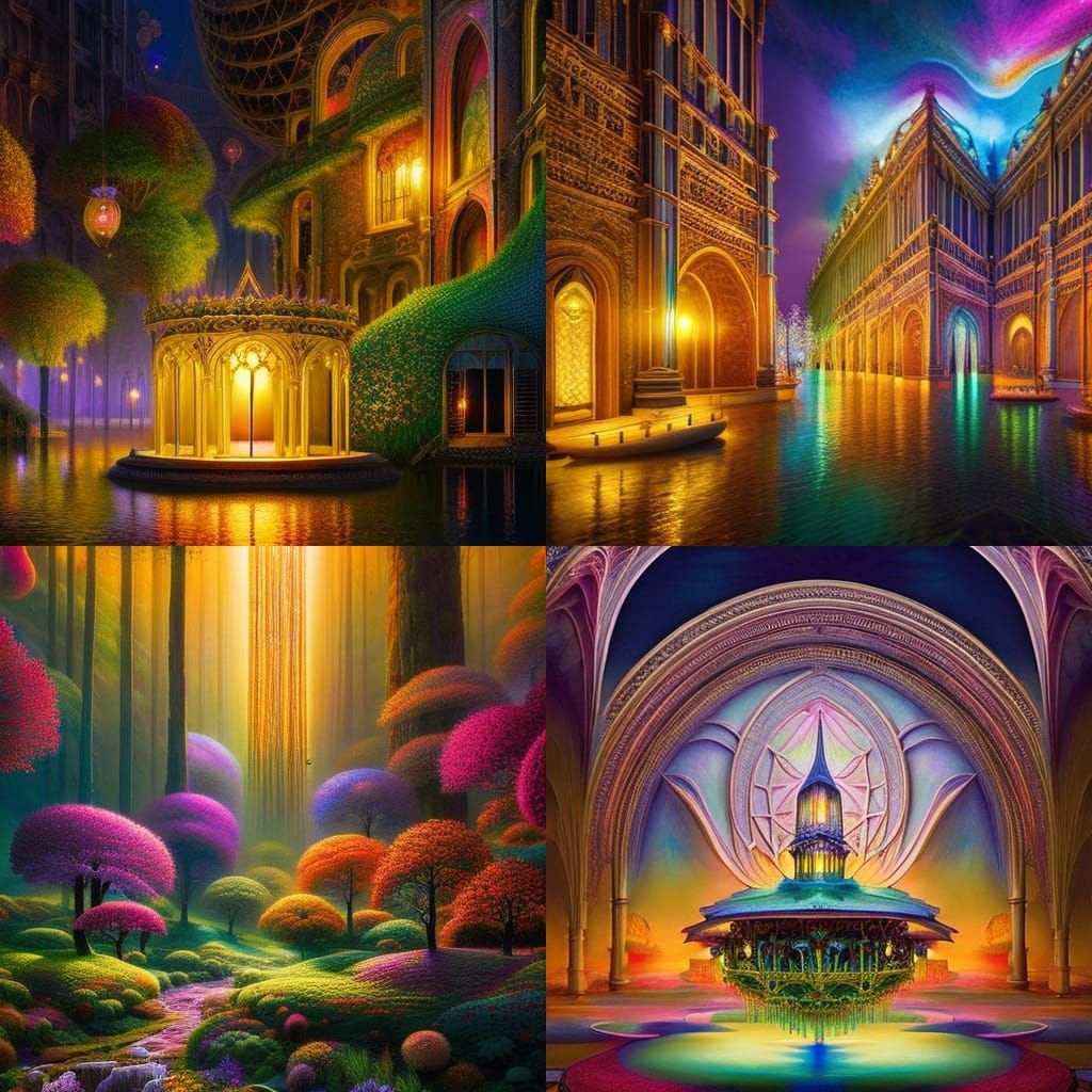 A collection-a random composition of all my favorite prompts so far! - AI Generated Artwork ...