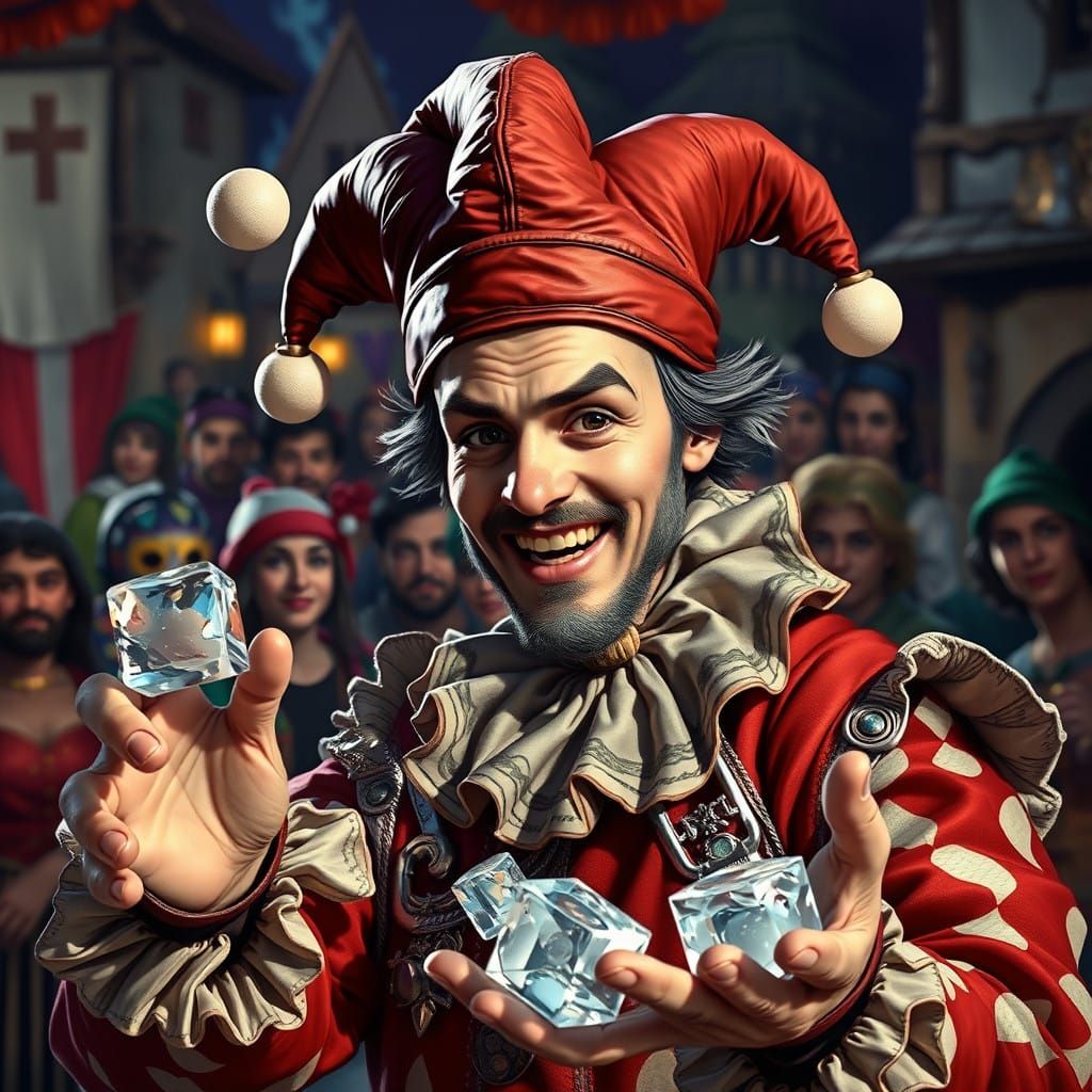The Medieval IceCubes 2.0. - Medieval Jester's Splendid Jugg...