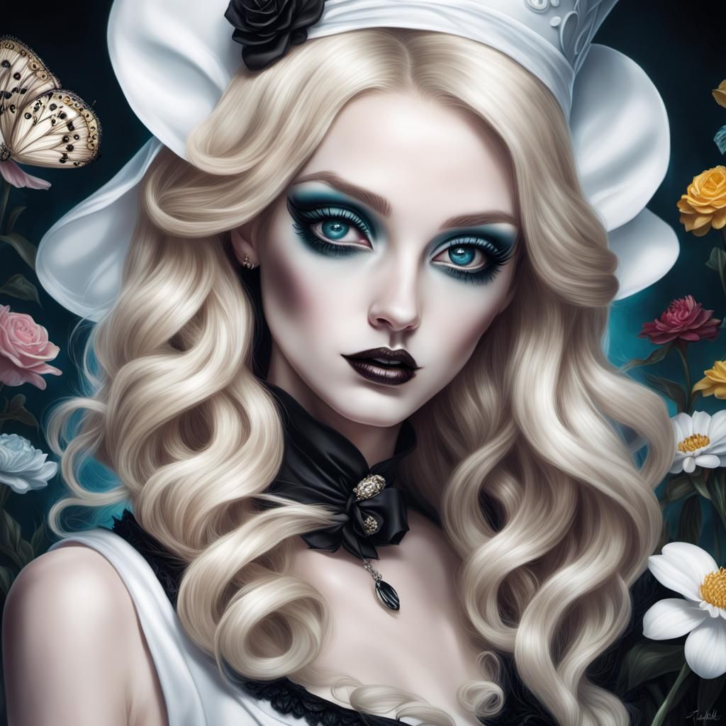 Alice in Wonderland - AI Generated Artwork - NightCafe Creator