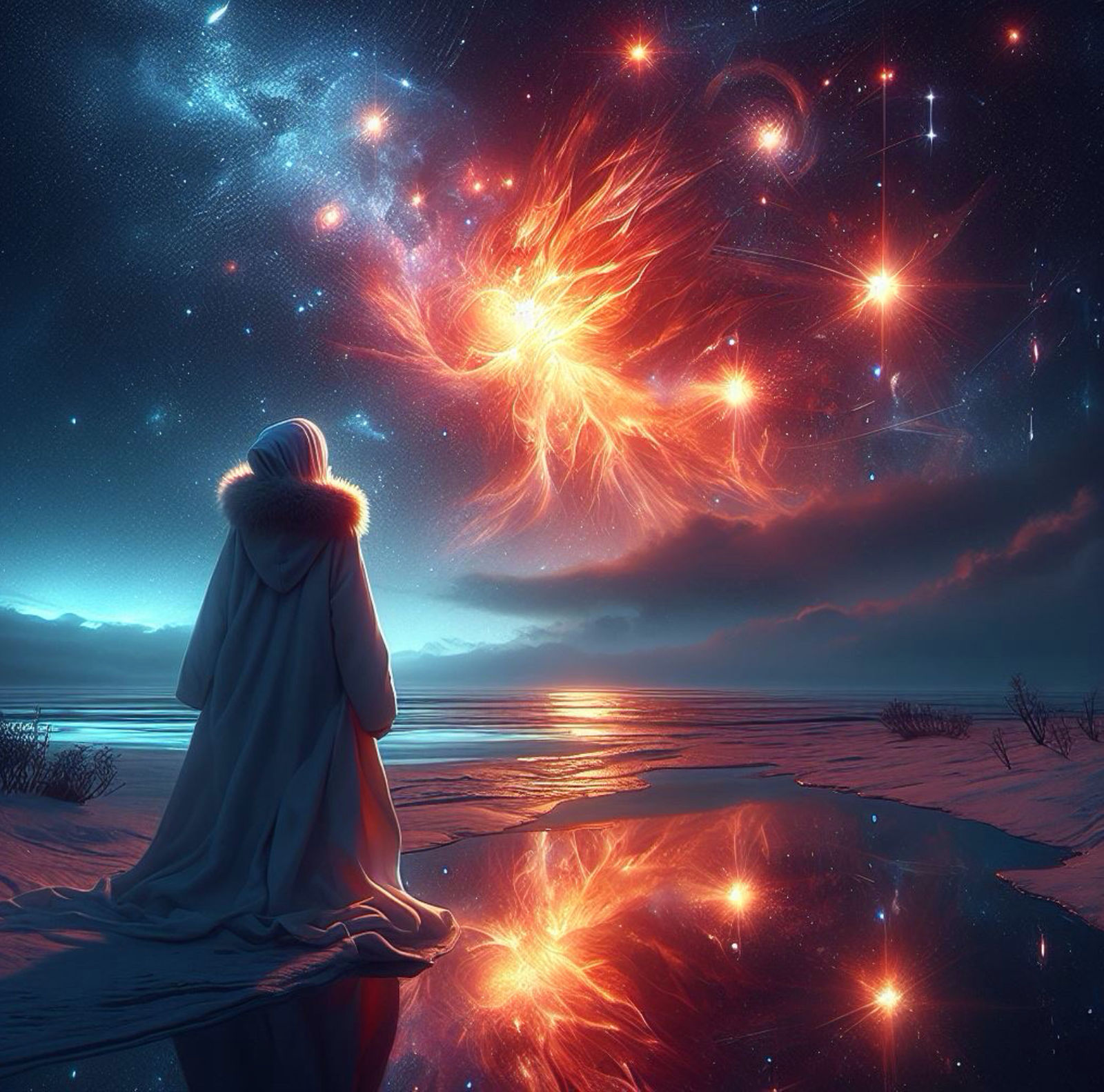 Nightsky 4 - AI Generated Artwork - NightCafe Creator