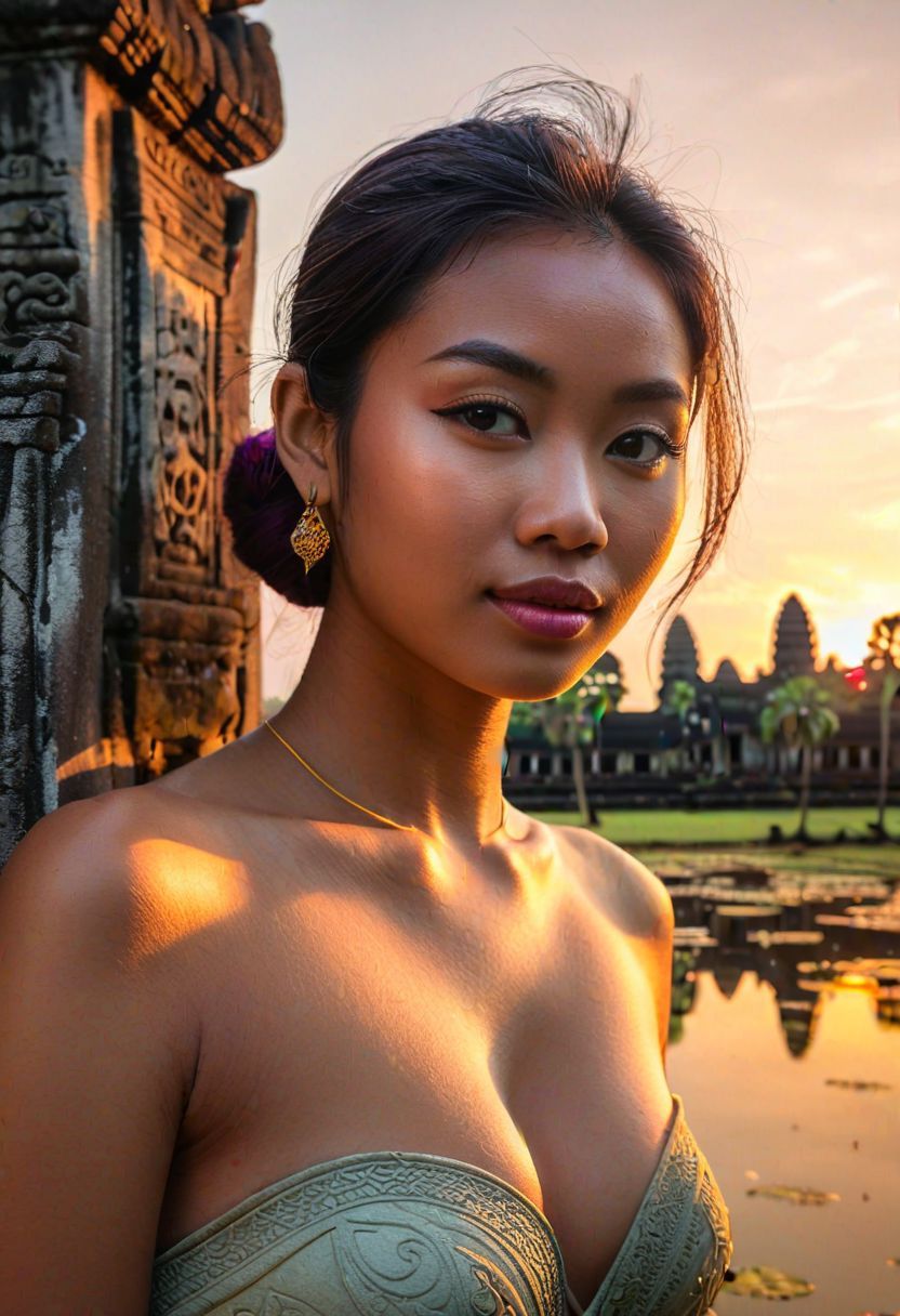 When it's hot in Cambodia - AI Generated Artwork - NightCafe Creator