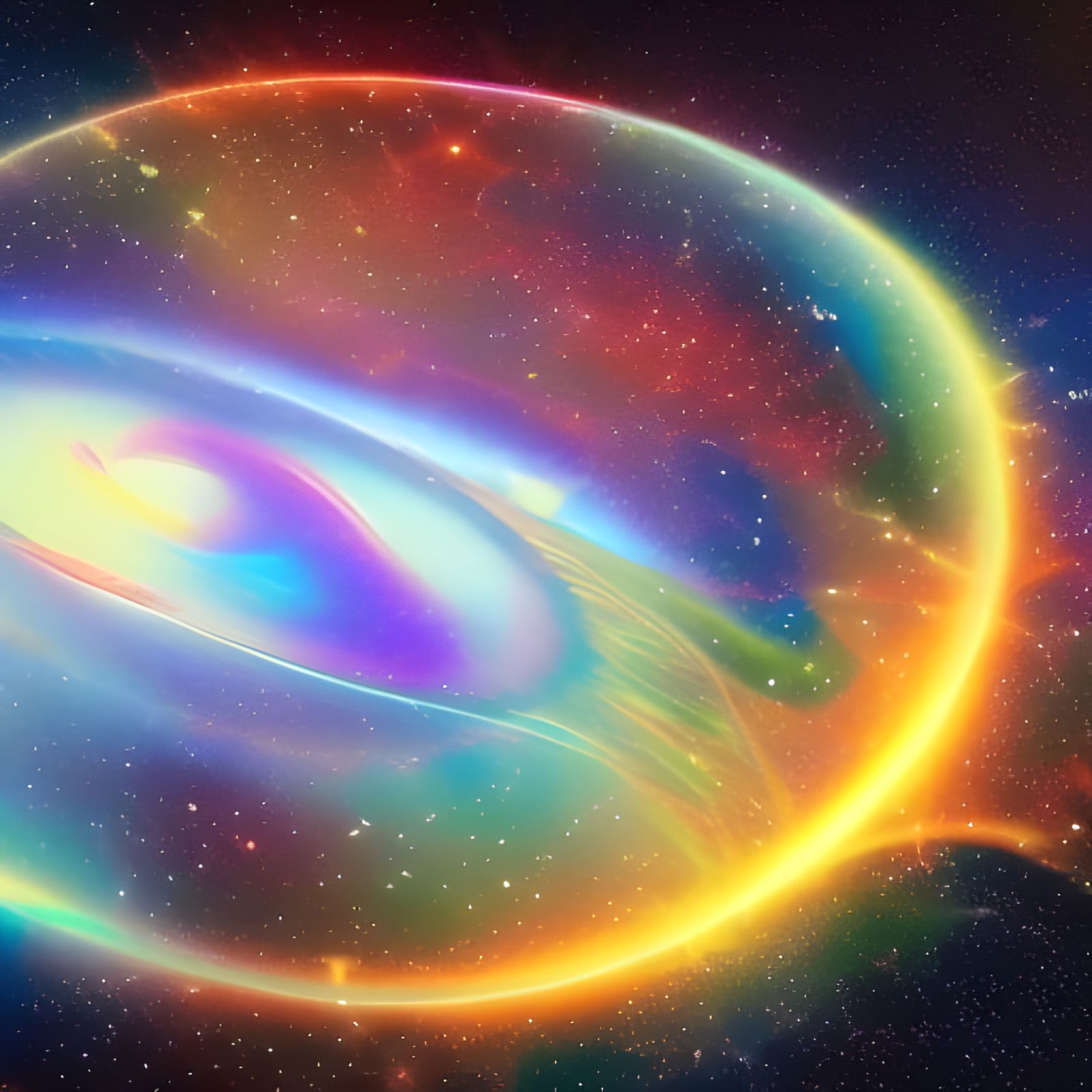 Cosmic radiance - AI Generated Artwork - NightCafe Creator