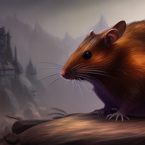 potato rat - AI Generated Artwork - NightCafe Creator