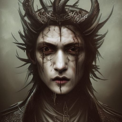 a mysterious and brooding vampire - AI Generated Artwork - NightCafe ...