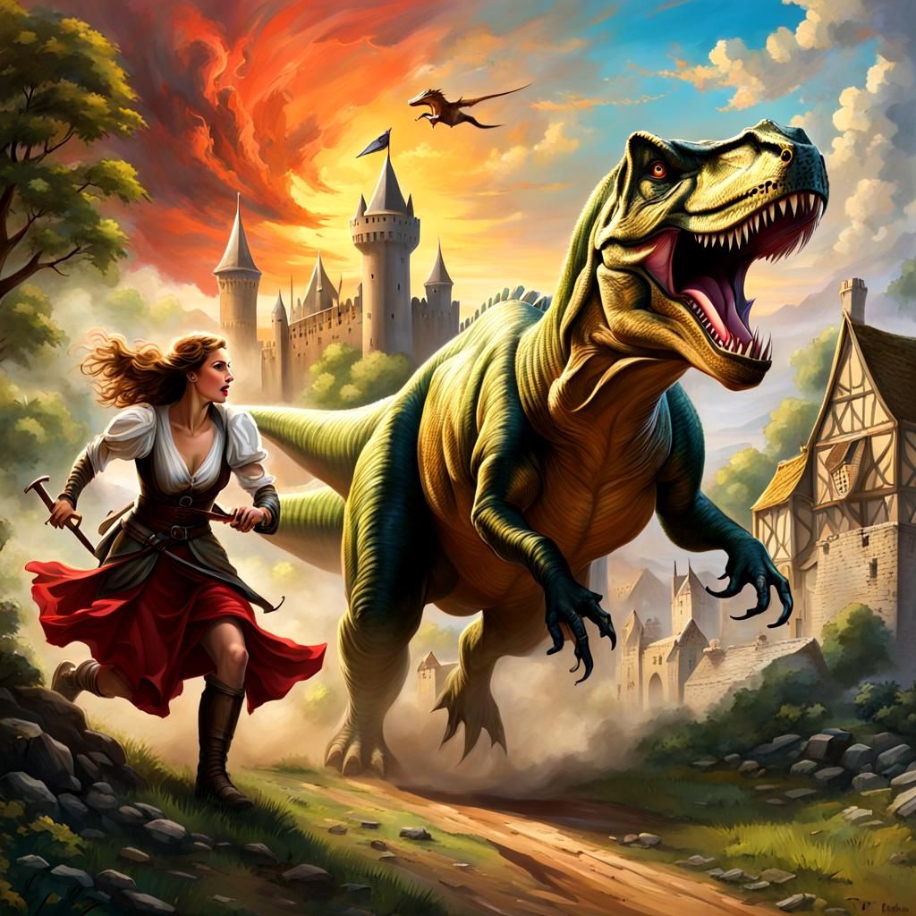 RUN! - AI Generated Artwork - NightCafe Creator