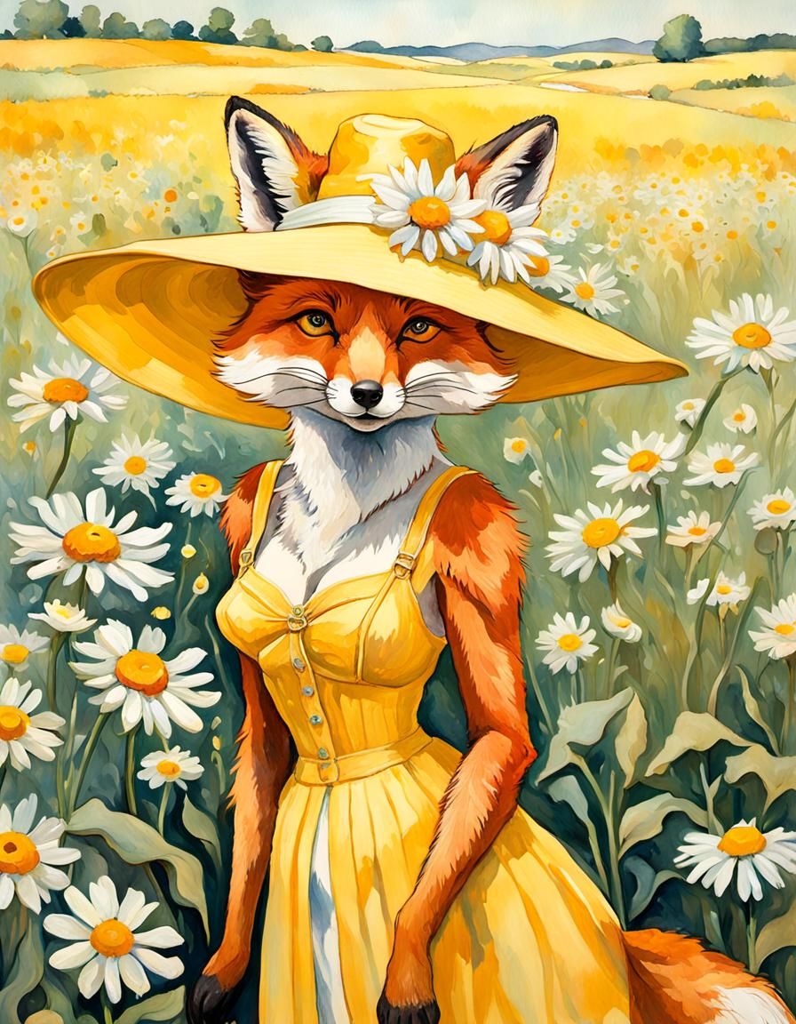 Spring Fox - AI Generated Artwork - NightCafe Creator