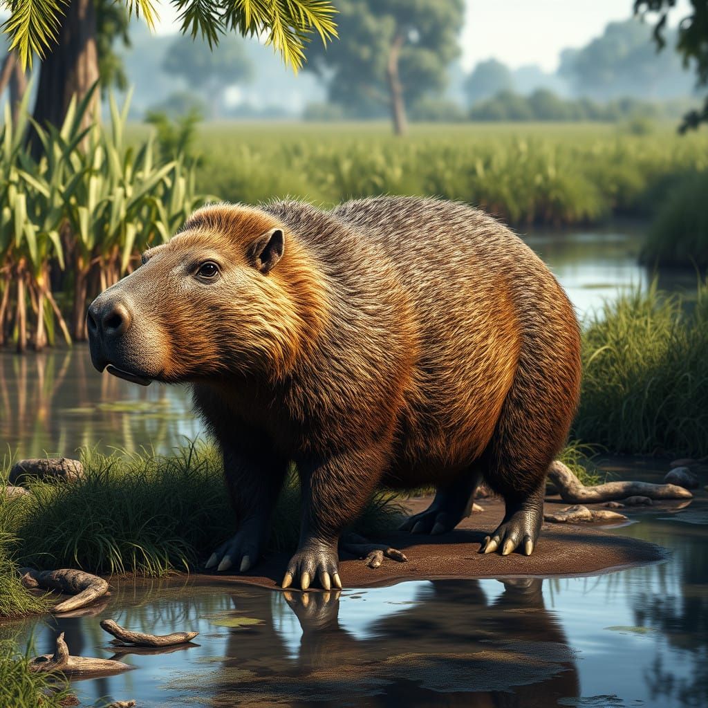 the extinct Pleistocene Capybara (Neochoerus pinckneyi)