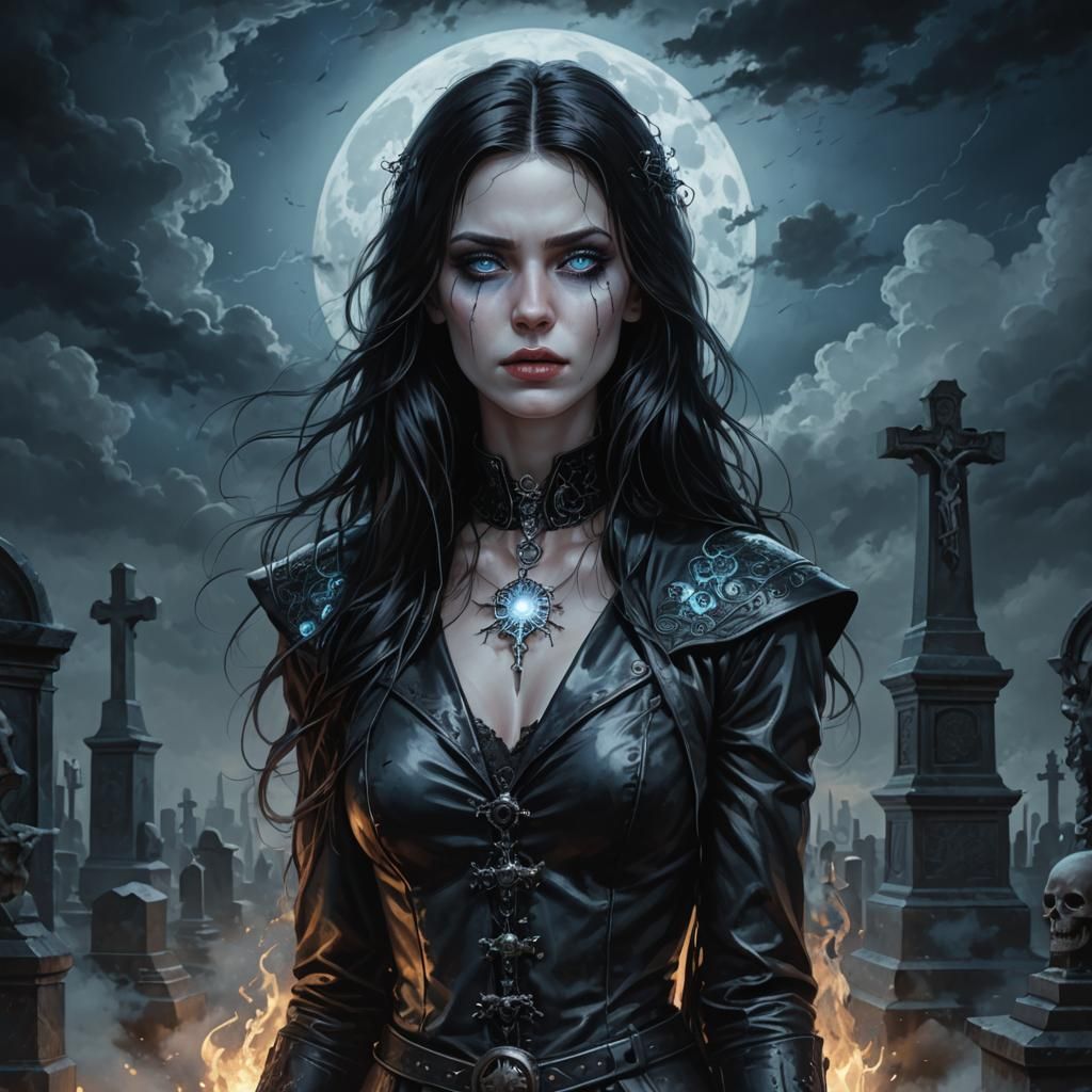 The Necromancer - AI Generated Artwork - NightCafe Creator