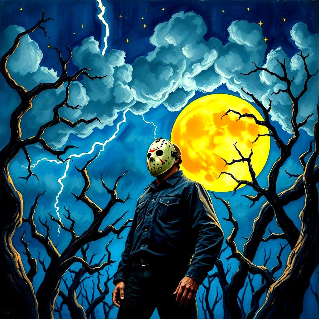 Friday the 13th - Jason Voorhees in Neo-Impressionist Horror...