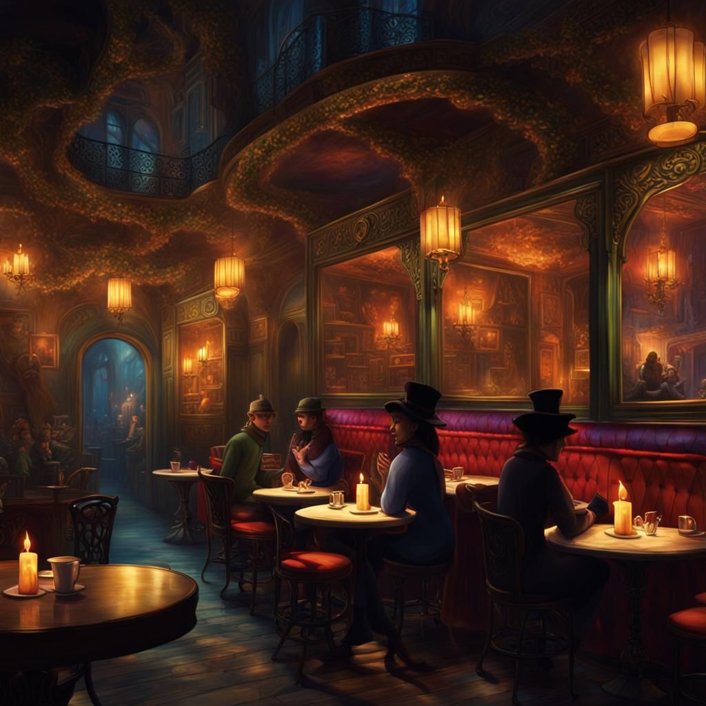 'Night Cafe' - AI Generated Artwork - NightCafe Creator