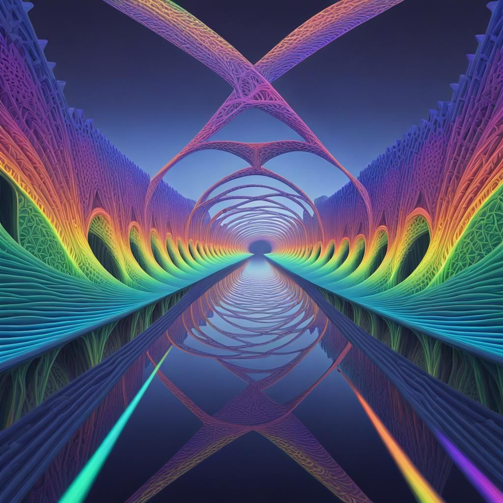 Bifrost - AI Generated Artwork - NightCafe Creator