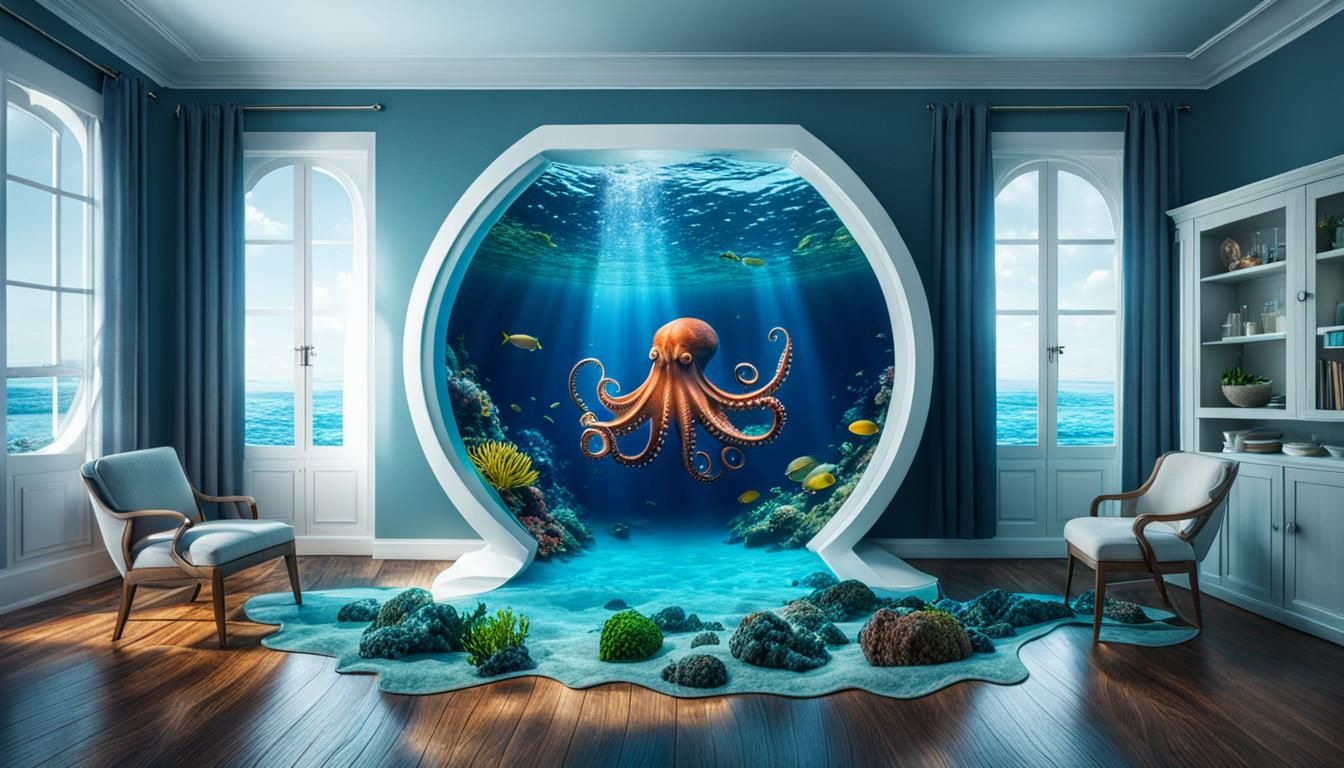Octopus portal - AI Generated Artwork - NightCafe Creator