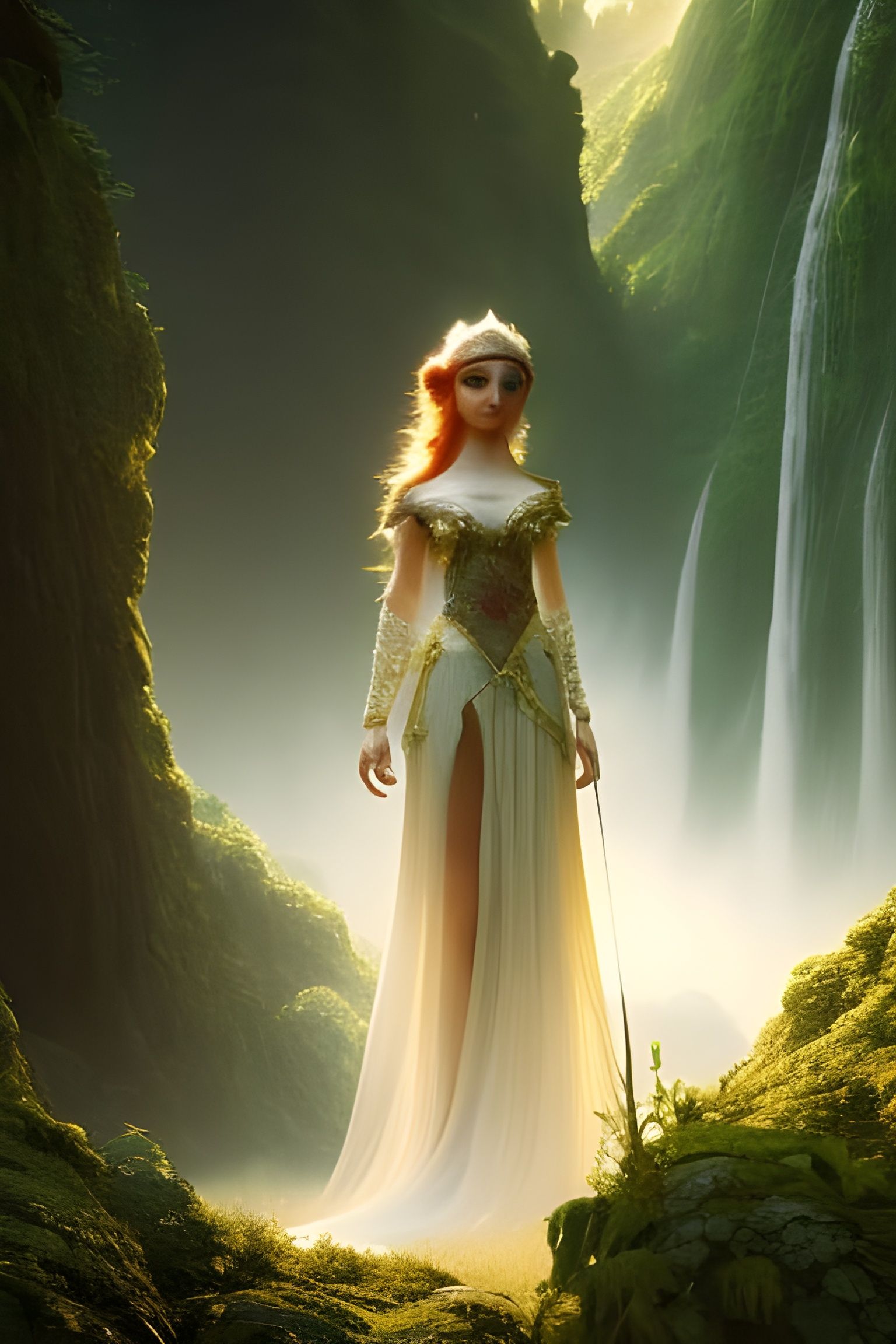 The elven creature - AI Generated Artwork - NightCafe Creator