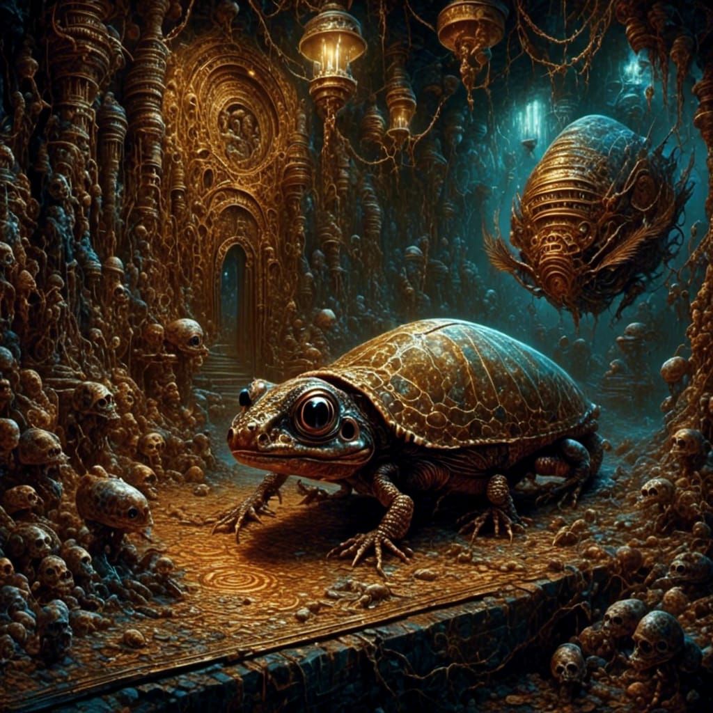 A INCONCEIVABLE CRYPTID FANTASY - AI Generated Artwork - NightCafe Creator