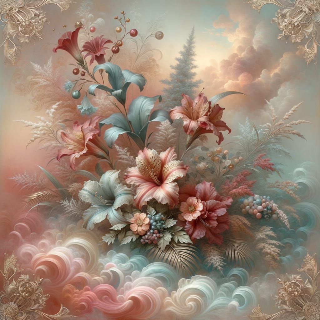 Pastel Abstract - AI Generated Artwork - NightCafe Creator