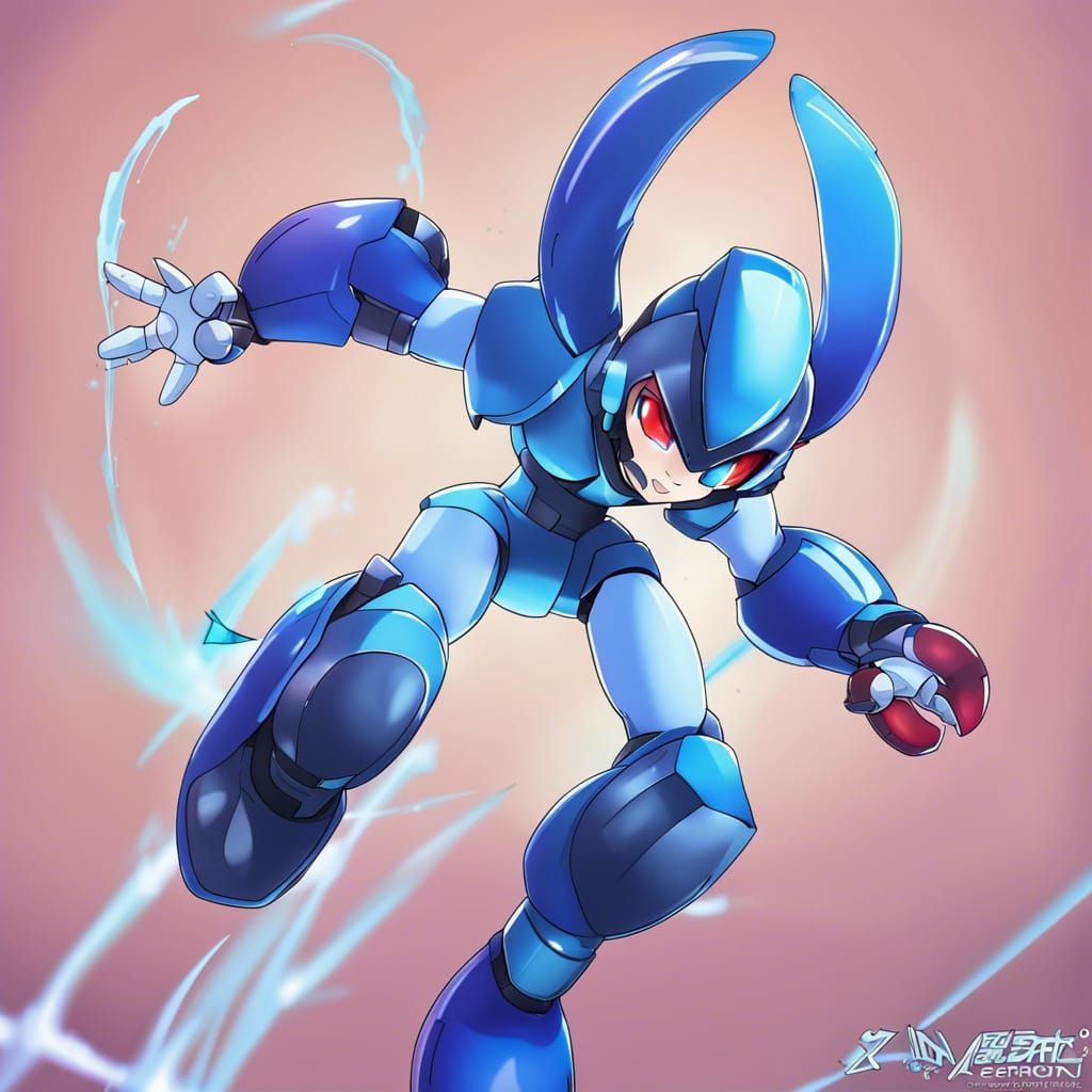 Half-scorpion half-humanoid Megaman X style reploid by artist "anime ...