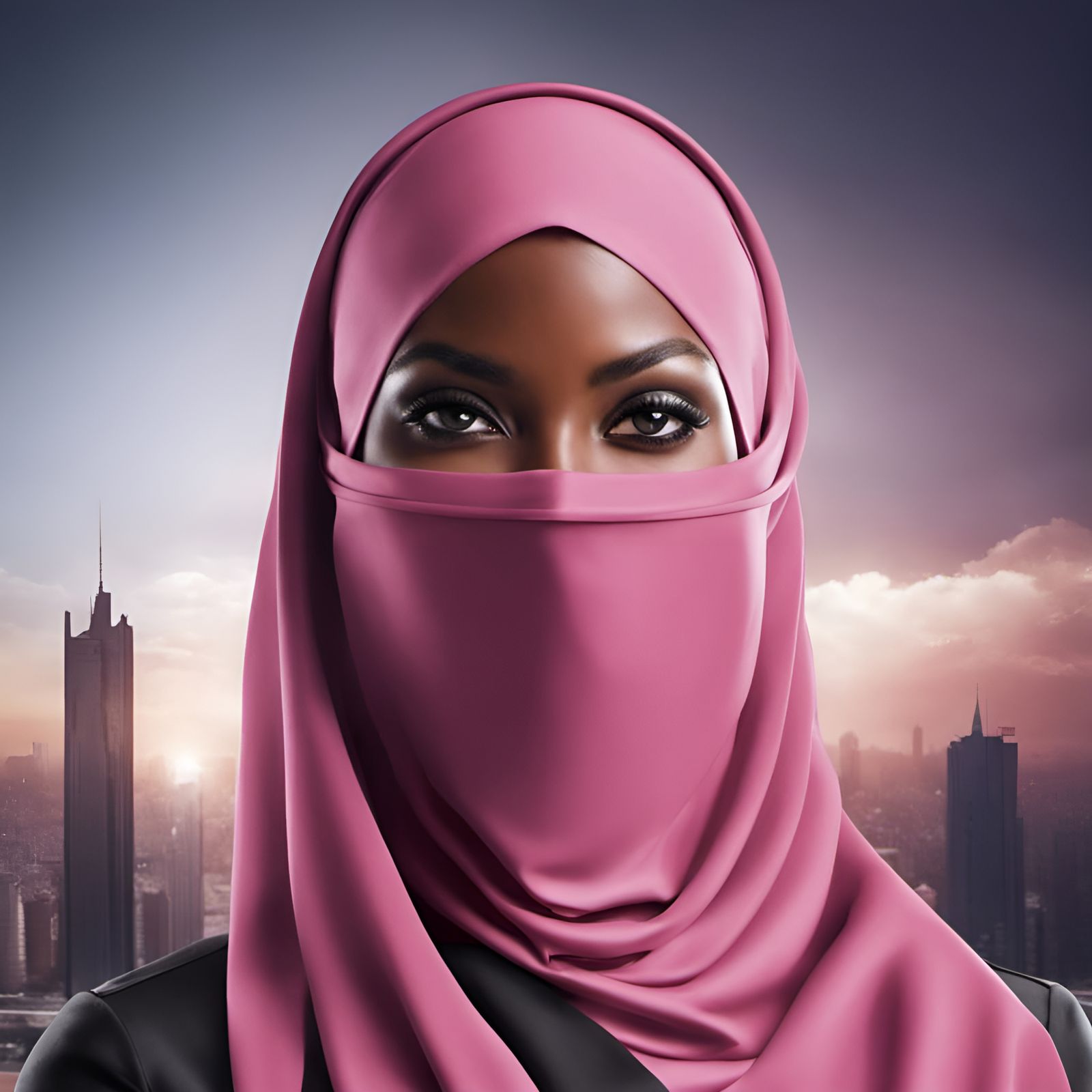 Beautiful Veiled One - AI Generated Artwork - NightCafe Creator