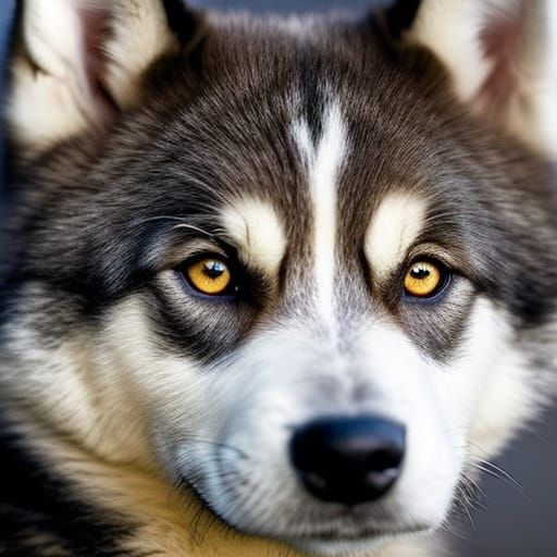 husky puppy - AI Generated Artwork - NightCafe Creator