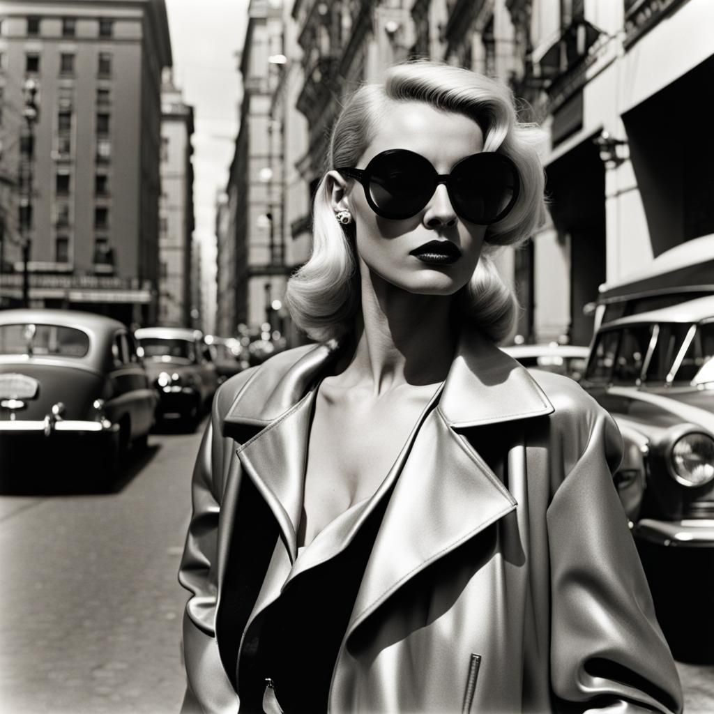 Blonde in the City - AI Generated Artwork - NightCafe Creator