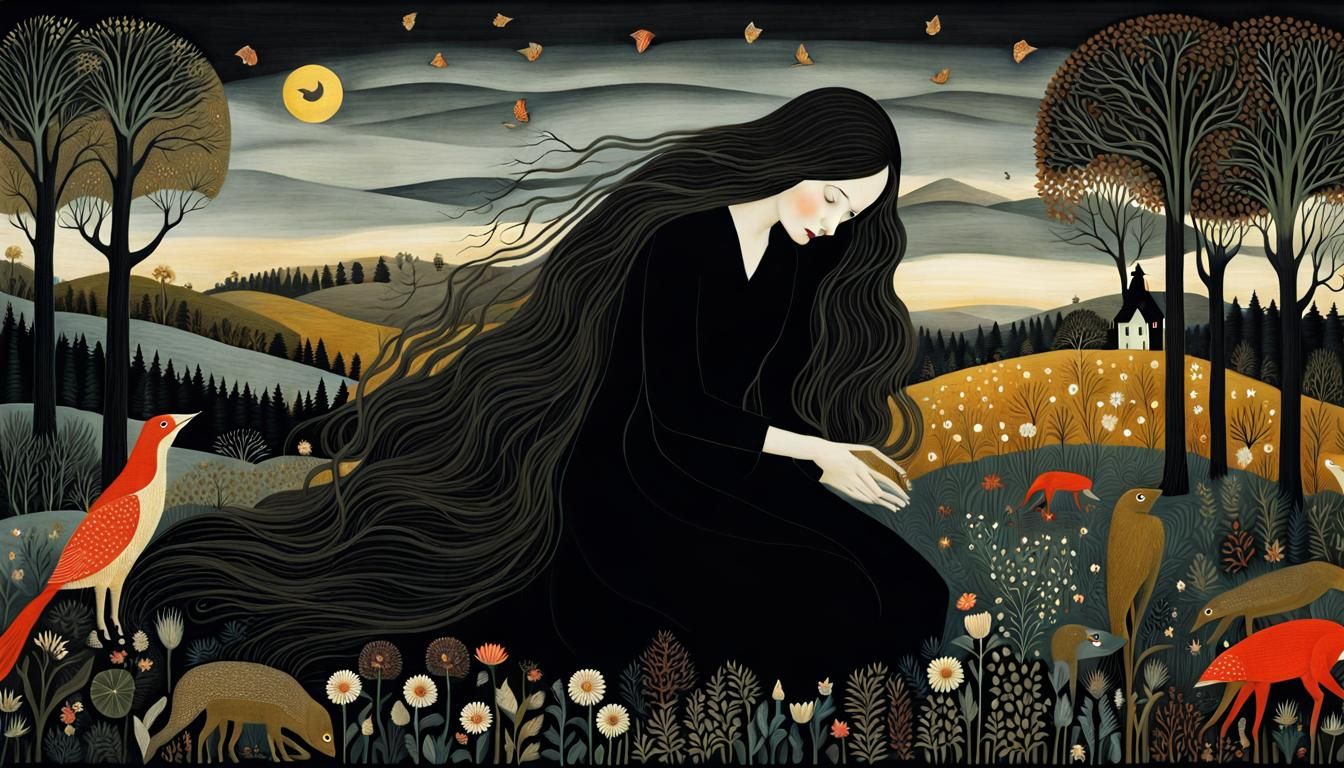 This stunning 8K digital artwork by Dee Nickerson and Olga Kvasha is a ...