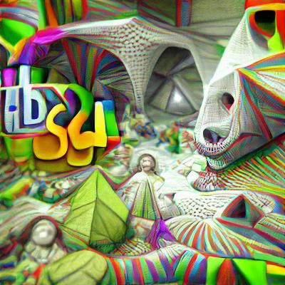 lsd geometry holy 8K 3D psychedelic polished ambient occlusion ...