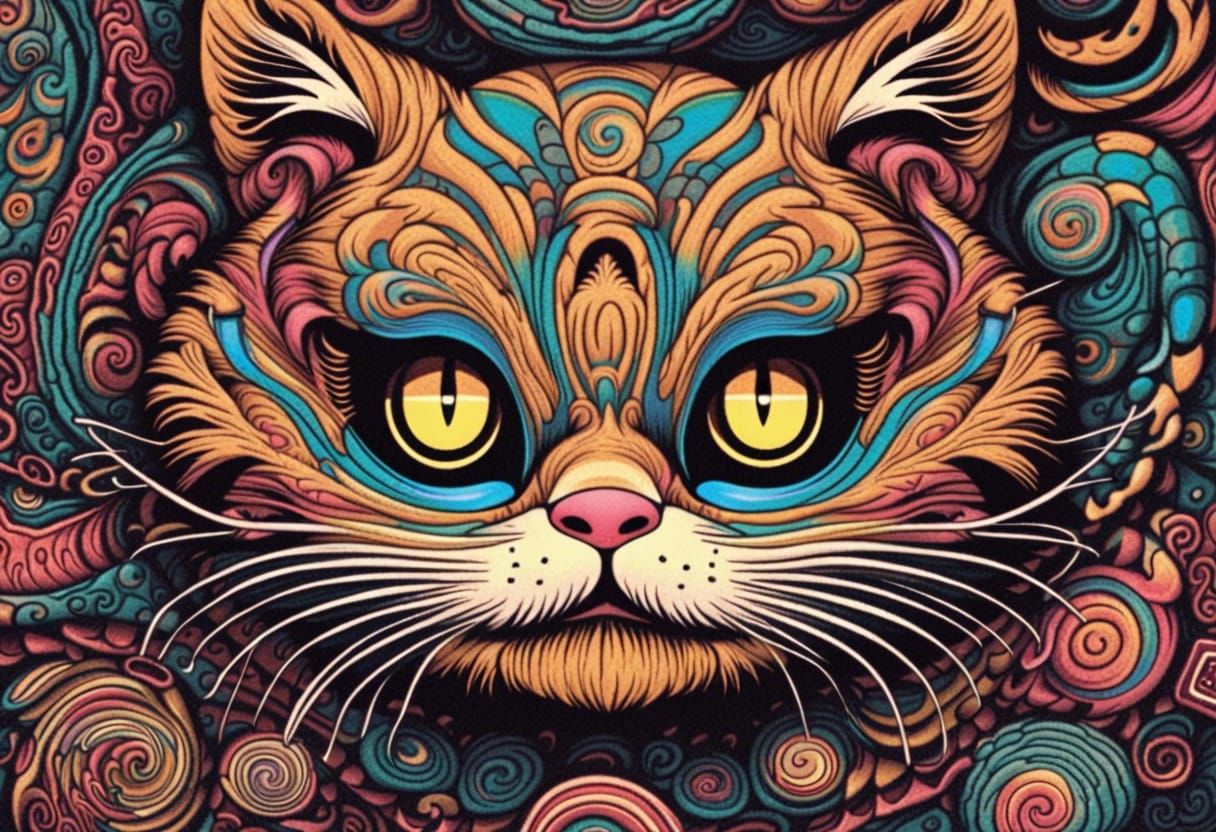 Cheshire cat - AI Generated Artwork - NightCafe Creator