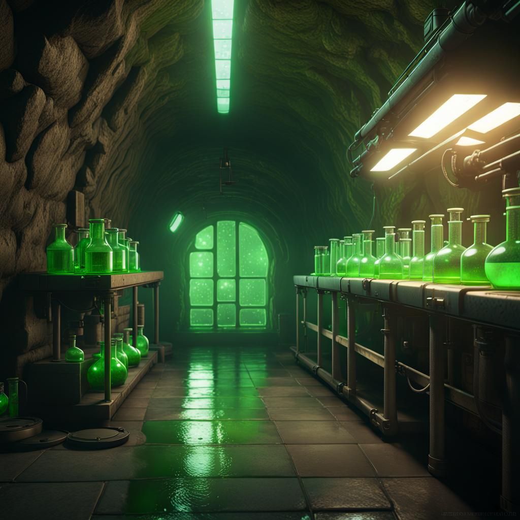 Laboratory. - AI Generated Artwork - NightCafe Creator