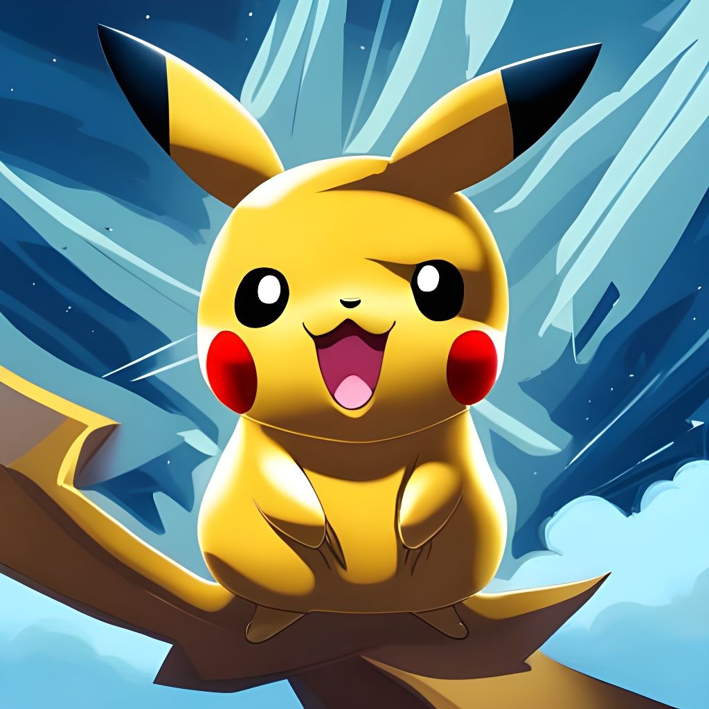 Pikachu - AI Generated Artwork - NightCafe Creator