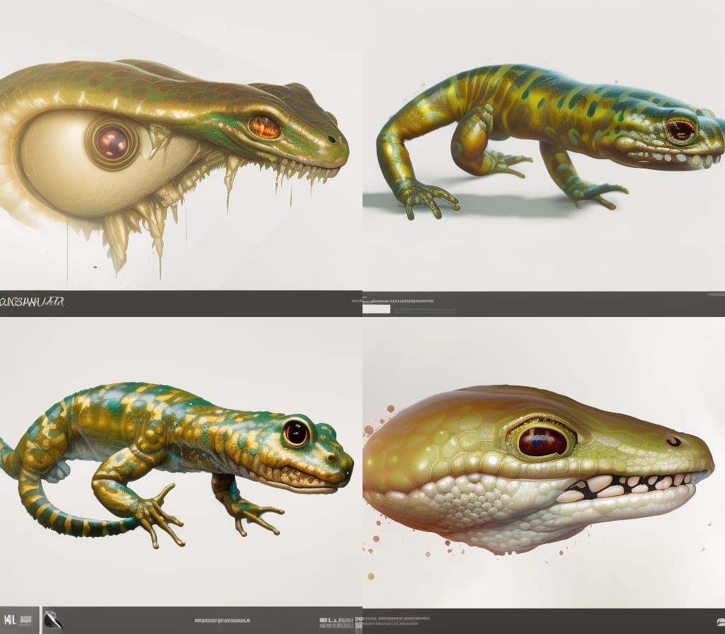 lizard 1 - AI Generated Artwork - NightCafe Creator