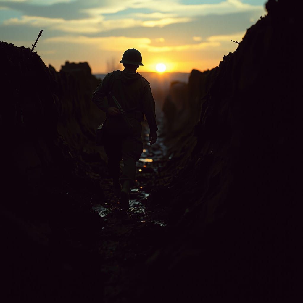 Trench horror - War-Torn Trench Exudes Foreboding in Cinema...