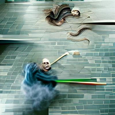 Harry Potter killing Voldemort - AI Generated Artwork - NightCafe Creator