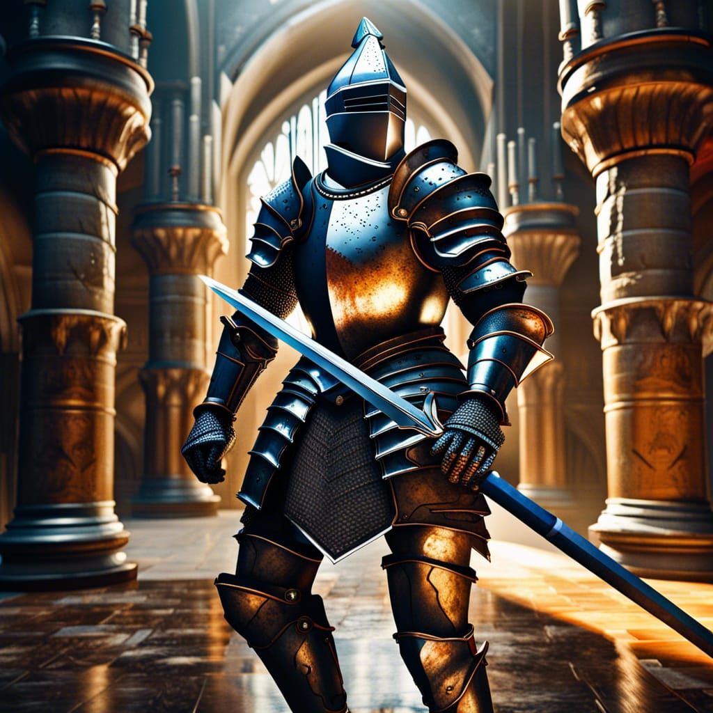 Medieval Character: Knight 08 - AI Generated Artwork - NightCafe Creator