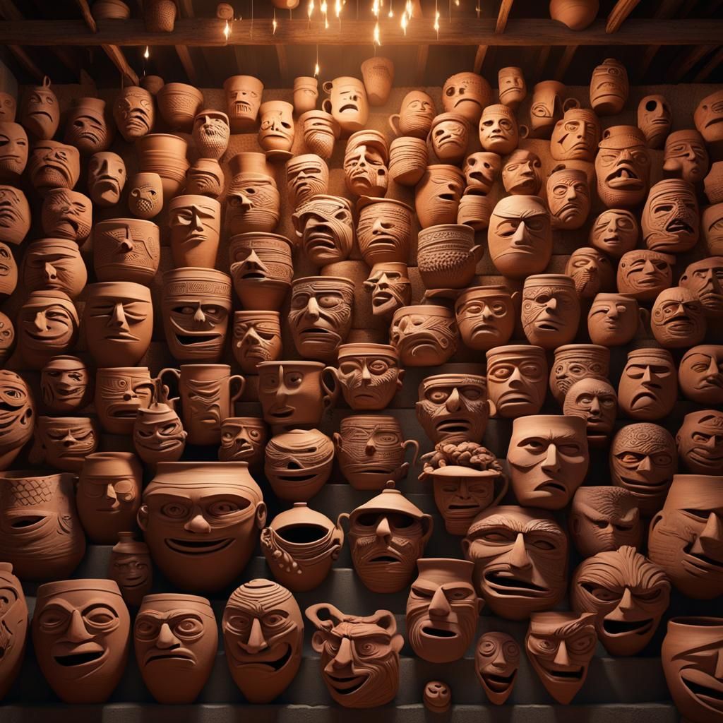 Zombie masks - AI Generated Artwork - NightCafe Creator