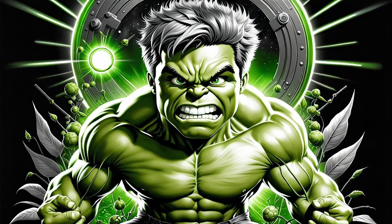 The Incredible Hulk - AI Generated Artwork - NightCafe Creator