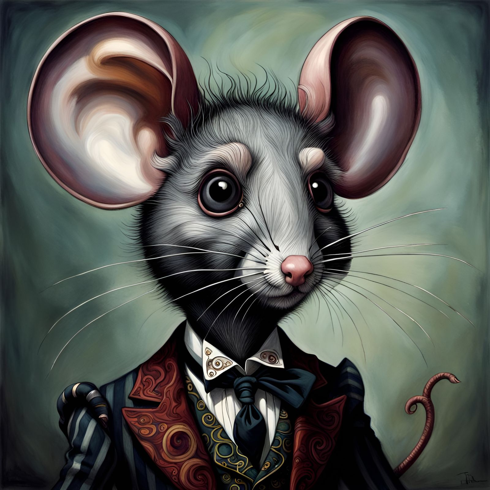 Circus Mouse - AI Generated Artwork - NightCafe Creator