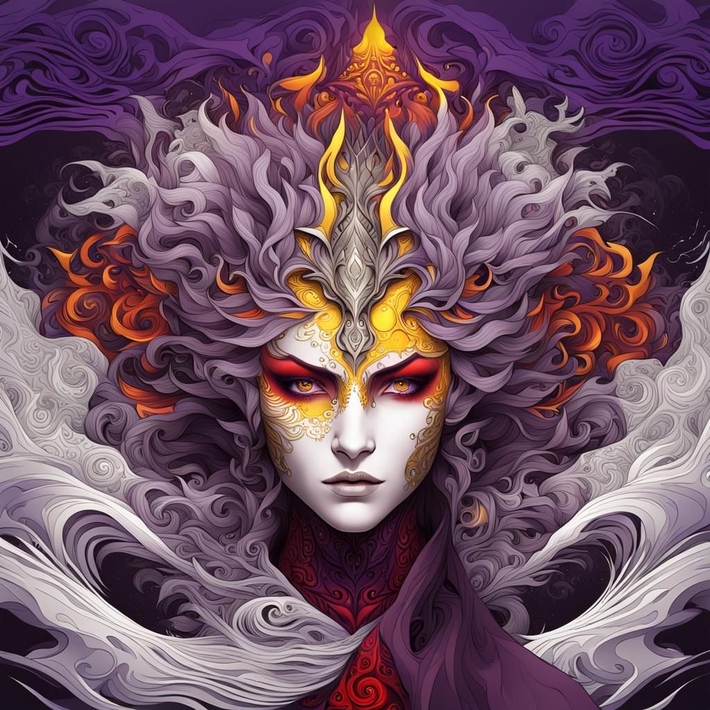 Ultimecia - AI Generated Artwork - NightCafe Creator