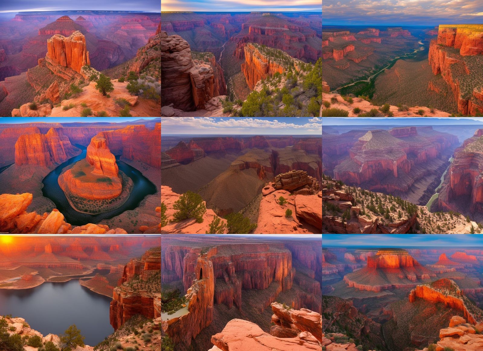 the Grand Canyon, Arizona - AI Generated Artwork - NightCafe Creator