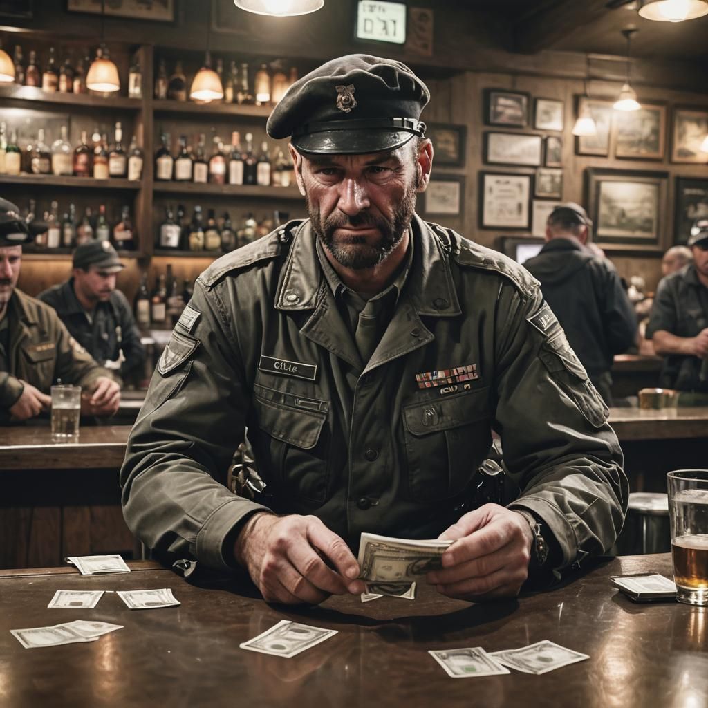 Captain Price, the chief of Task Force 141, paying for the price - AI ...