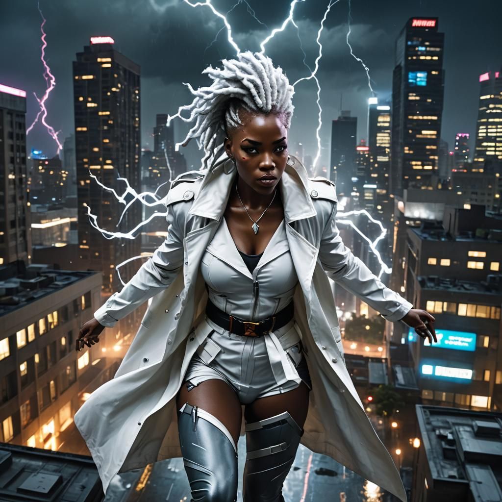 X-Men Storm - AI Generated Artwork - NightCafe Creator