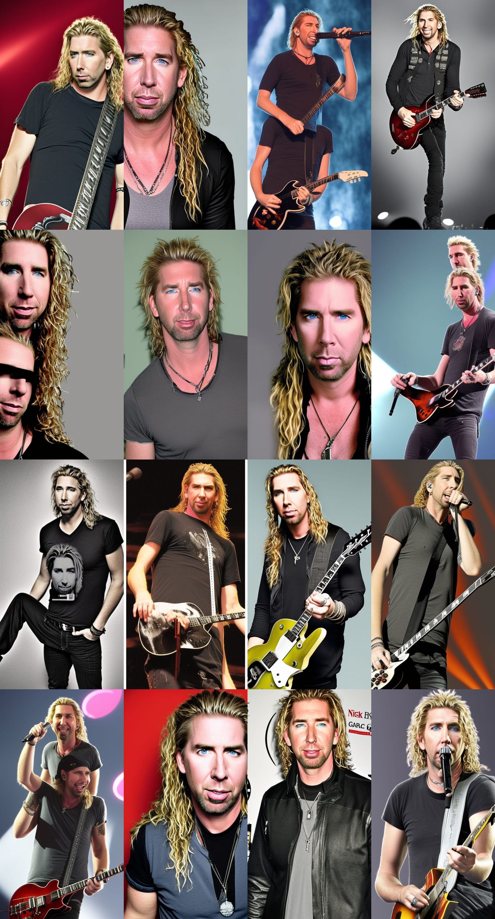 Chad Kroeger from Nickleback making you look at this graph - AI ...