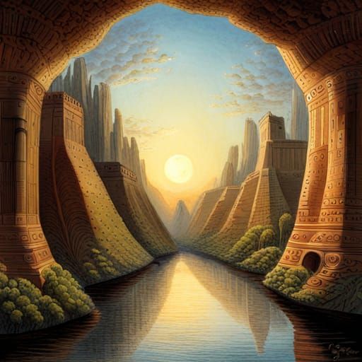 ancient - AI Generated Artwork - NightCafe Creator