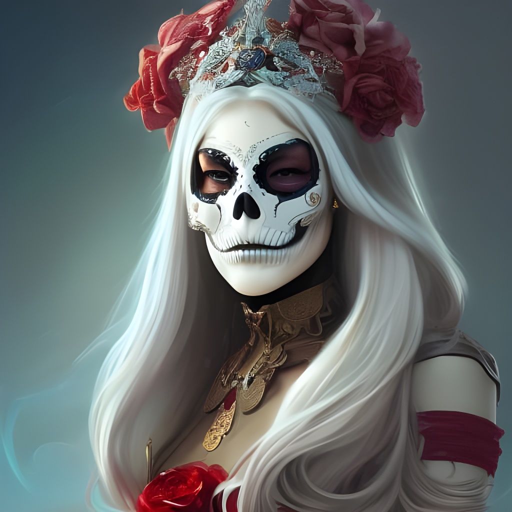 Princess Of Death. - AI Generated Artwork - NightCafe Creator