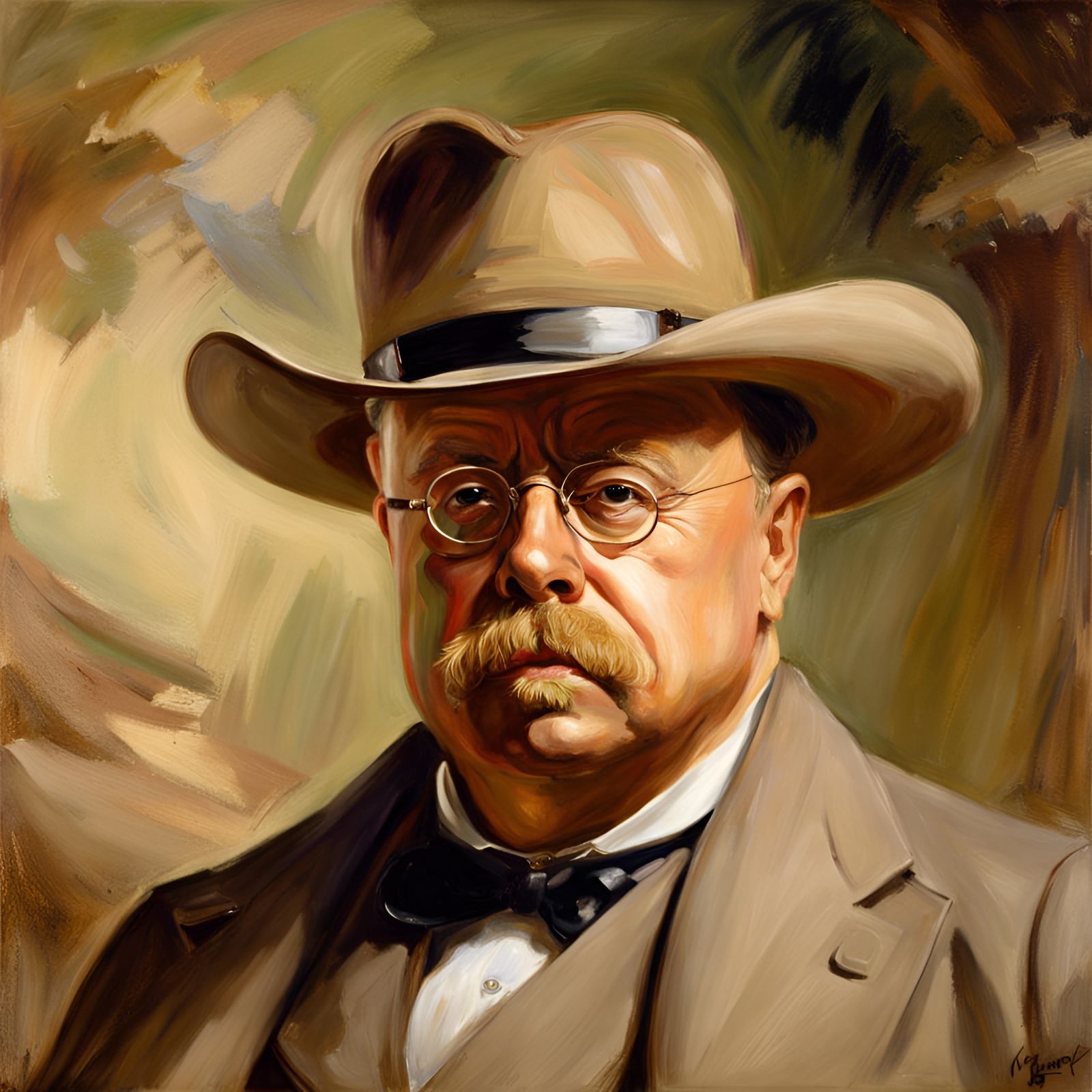 President Theodore Roosevelt - AI Generated Artwork - NightCafe Creator