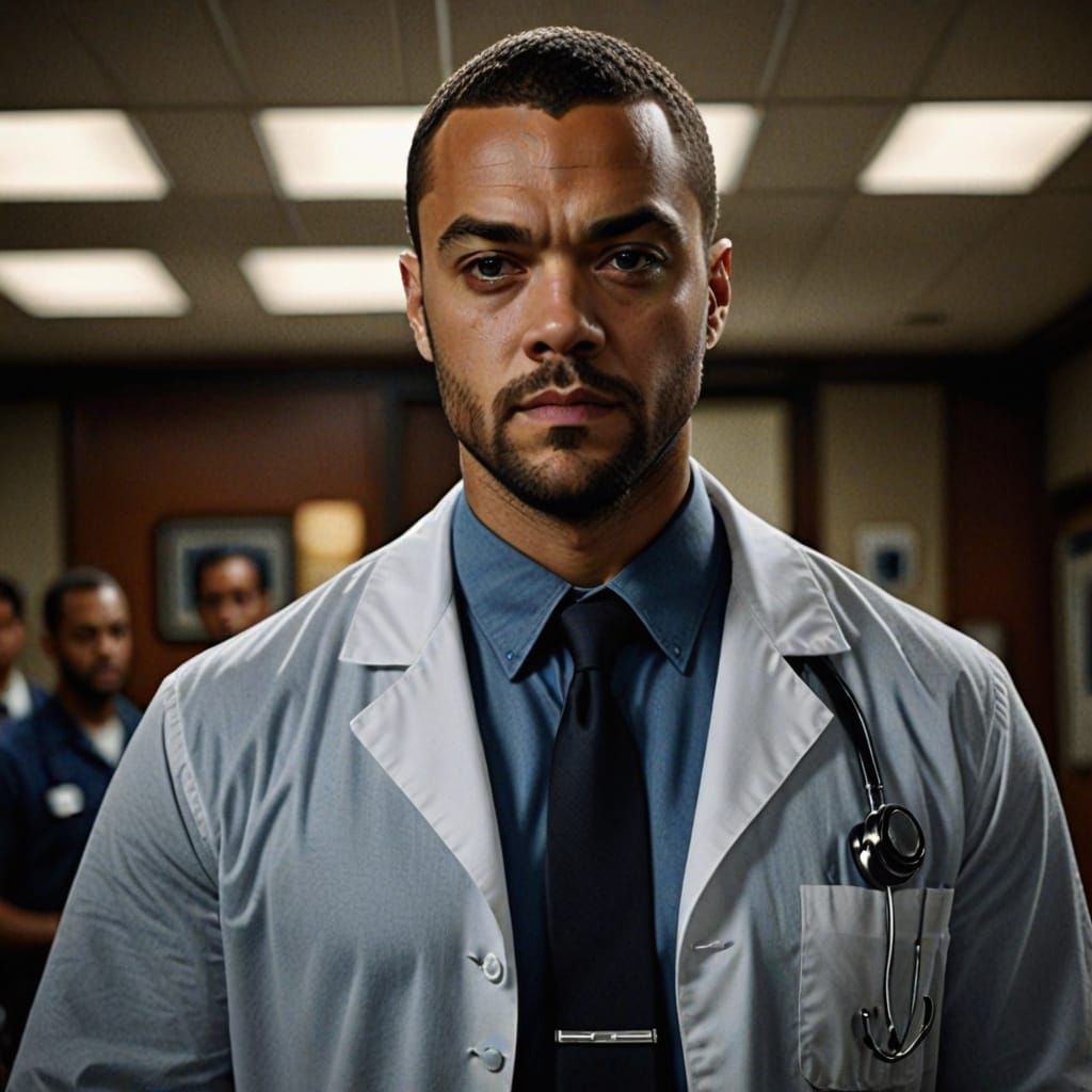 Jesse Williams as Dr Jackson Avery - Jesse Williams as Dr Ja...