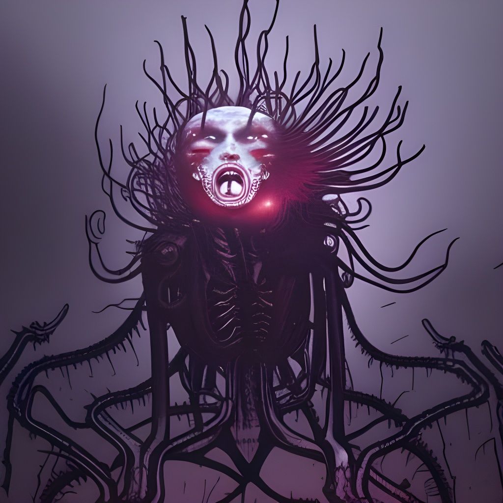 Nightmare Creature - AI Generated Artwork - NightCafe Creator