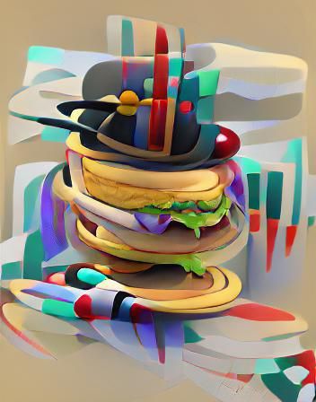 Sloppy Stacks 3 - AI Generated Artwork - NightCafe Creator
