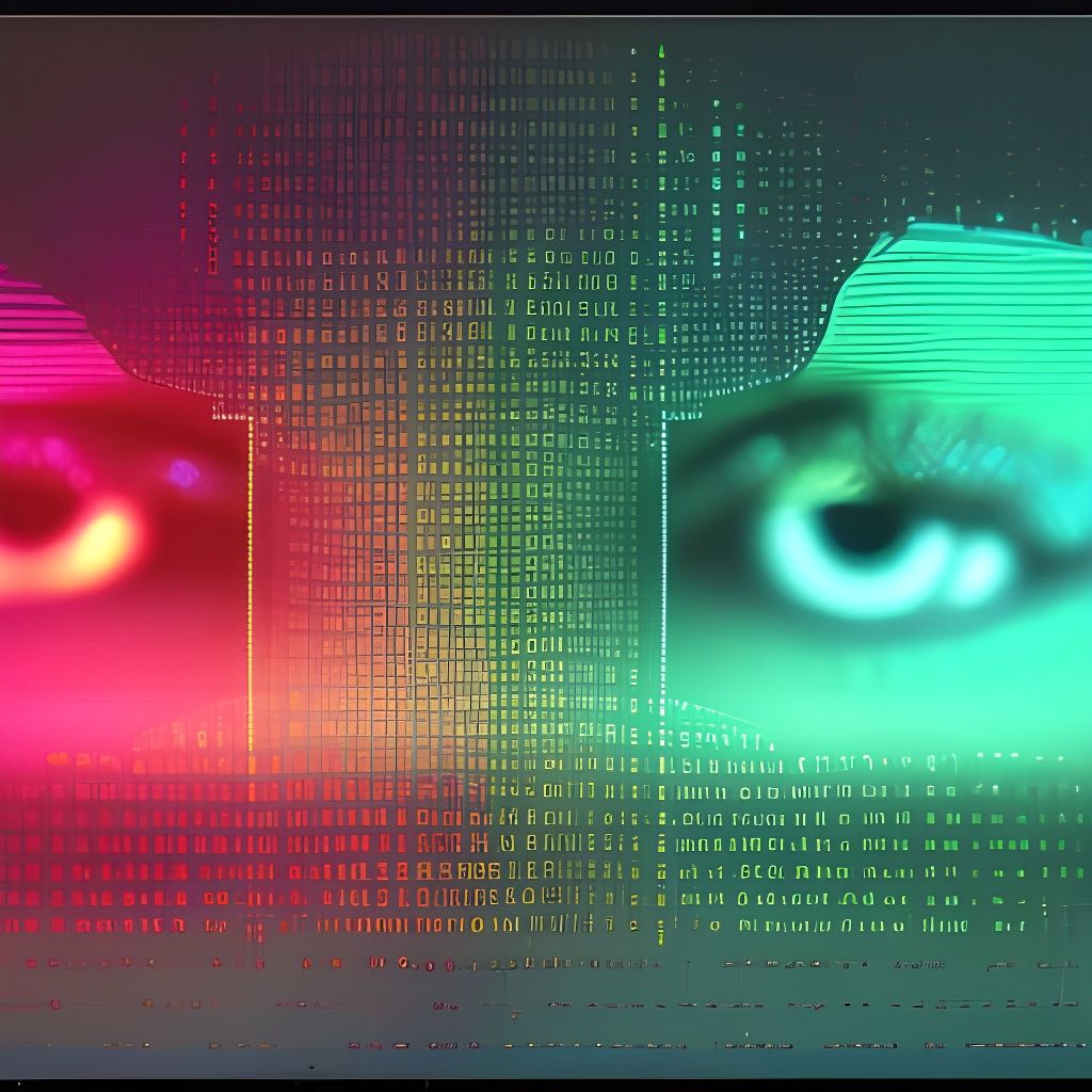 Embedded ASCII eyes 💻👁️ - AI Generated Artwork - NightCafe Creator