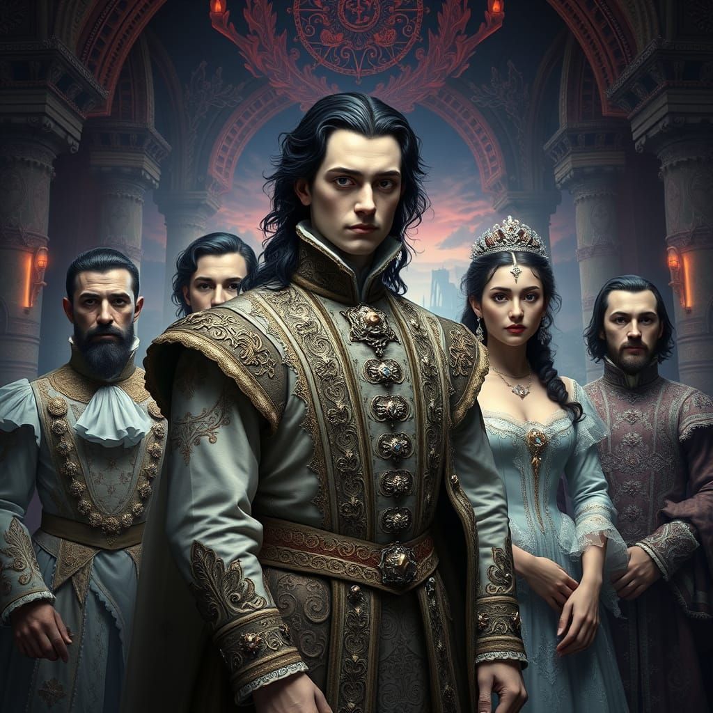 House of Whispers - Baroque Nobleman in Mystical Surrounding...