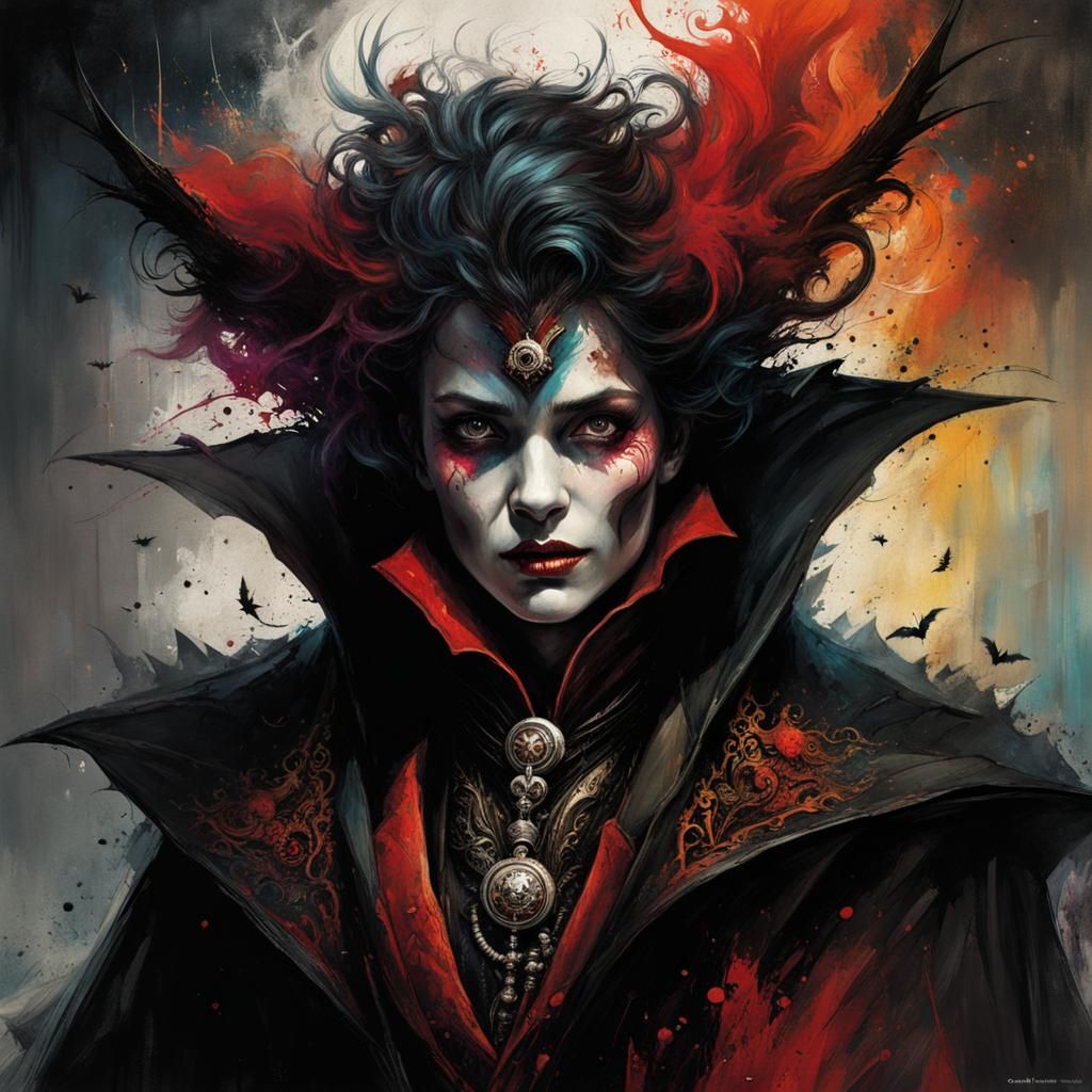 vampire .. - AI Generated Artwork - NightCafe Creator