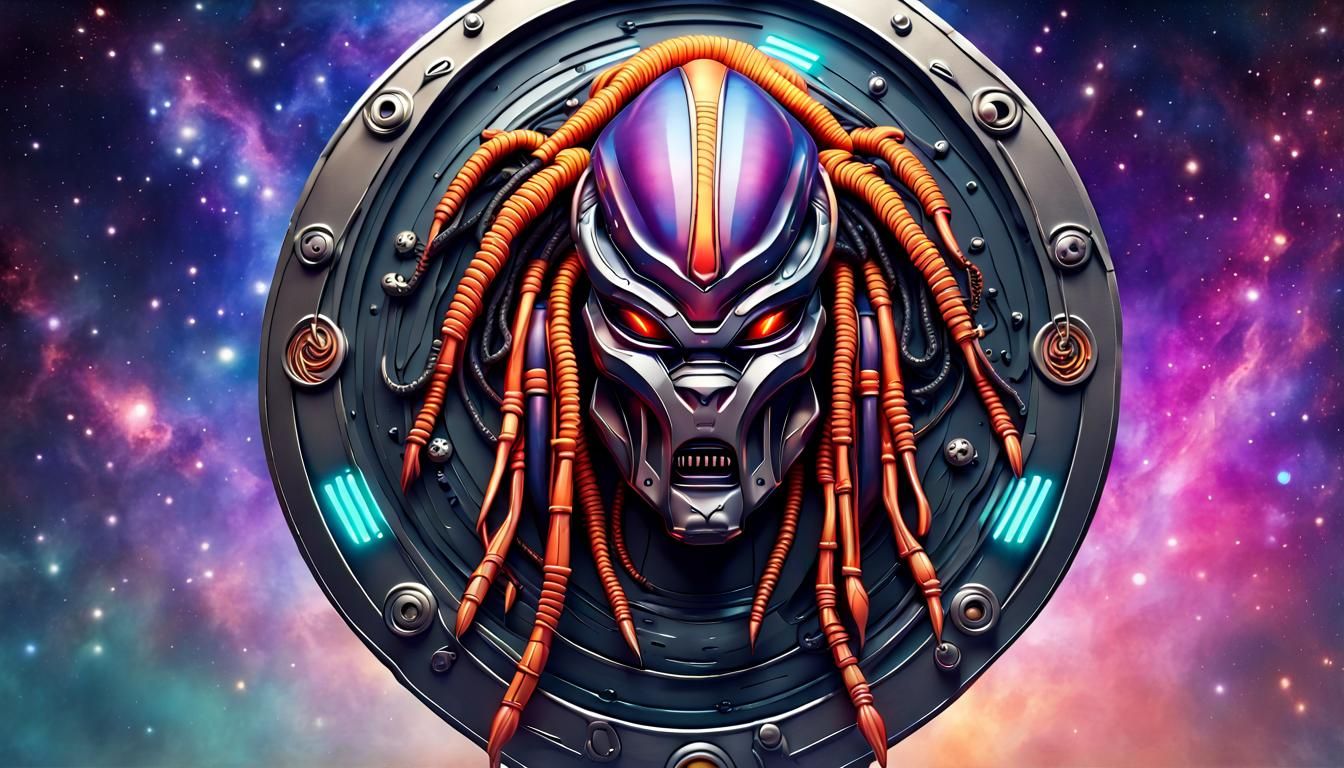 **predator alien shield:3** - AI Generated Artwork - NightCafe Creator